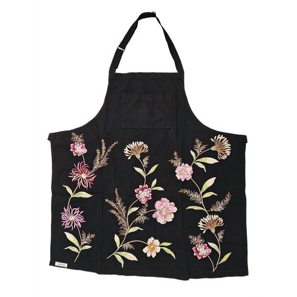 Johnny Was | Kitchen | New Johnny Was Meriah Apron In Black | Poshmark